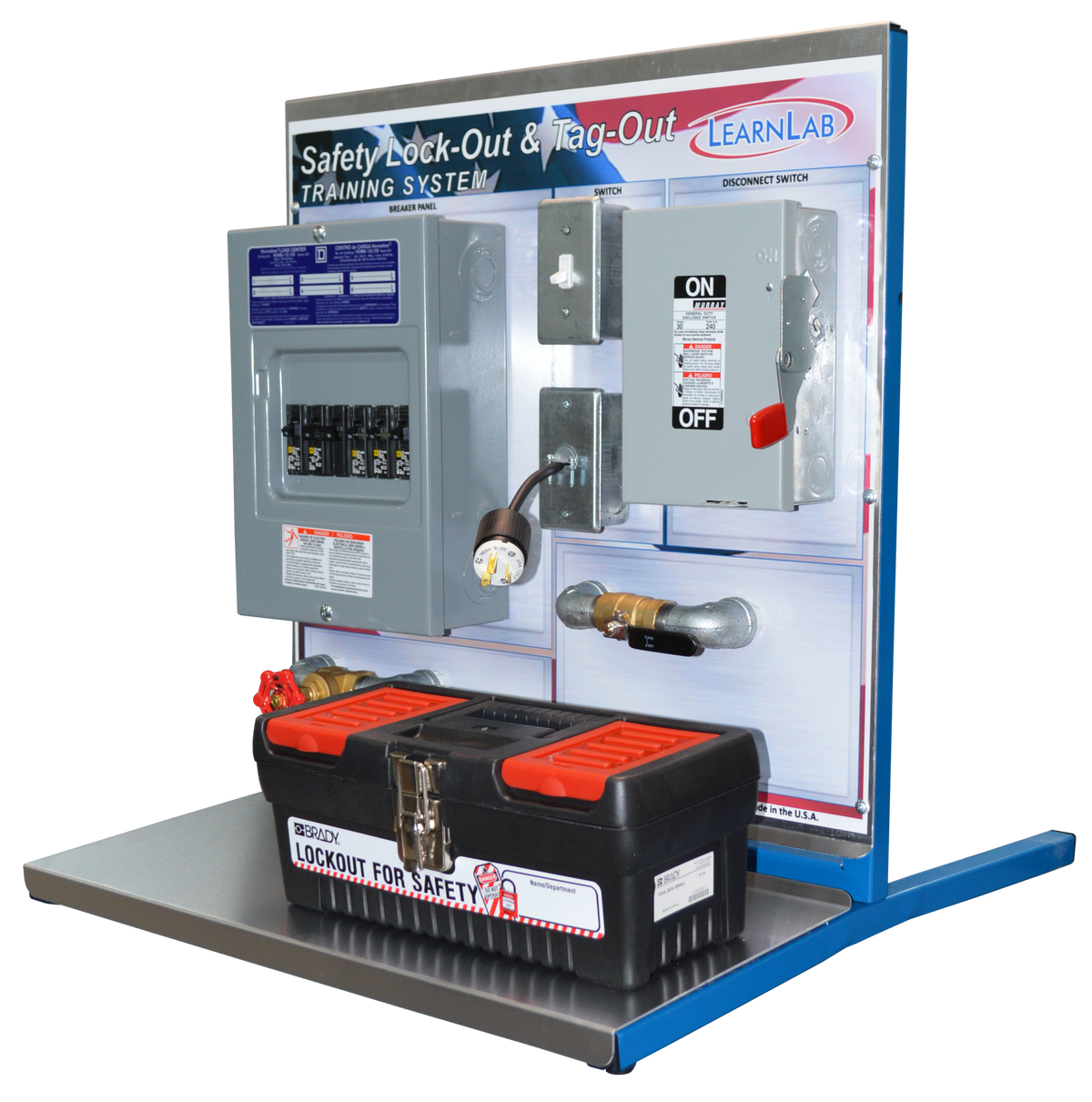 Hands-On Safety Lock-Out Tag-Out Training System | LearnLab